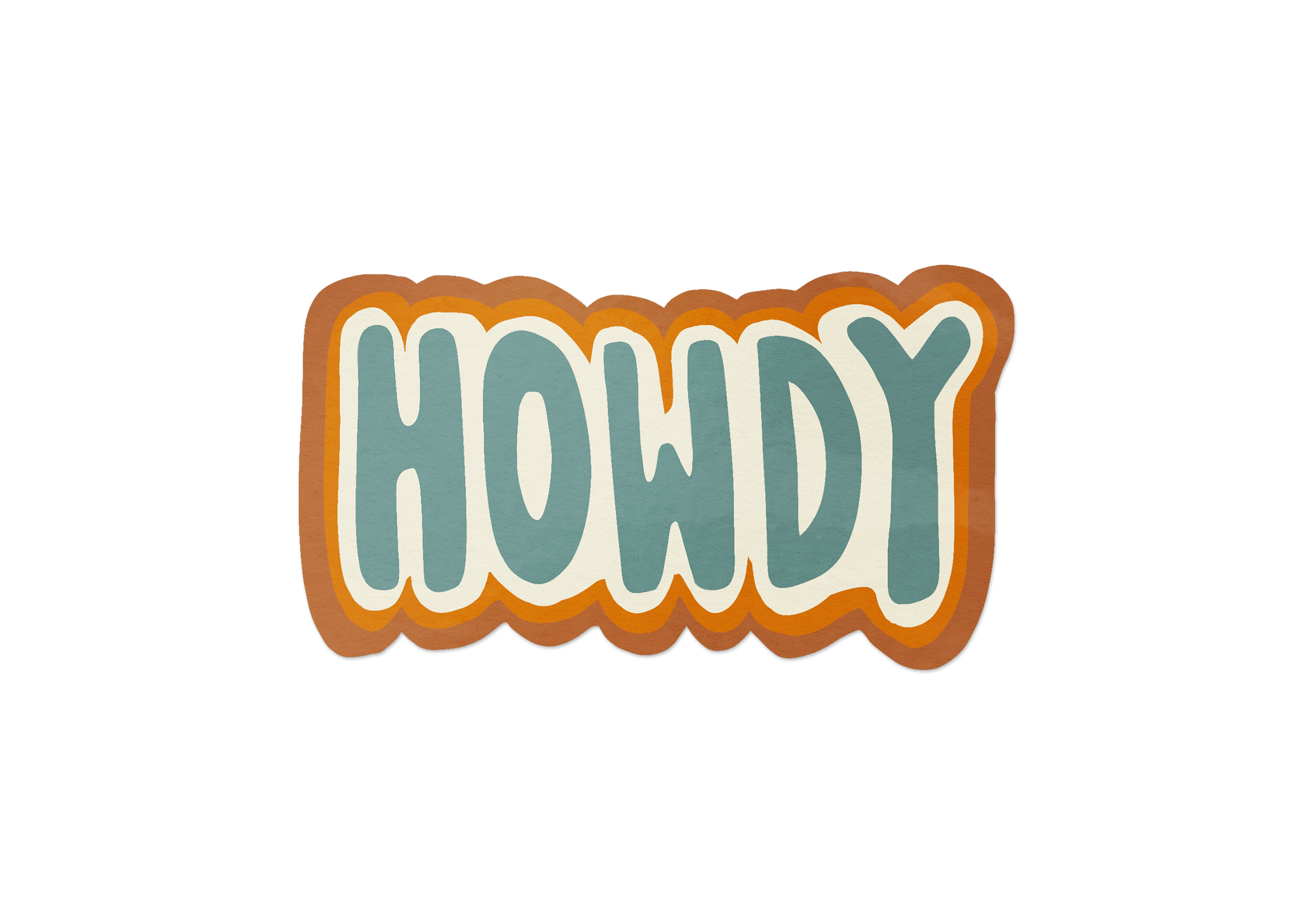 Howdy – Wavy Baby Design